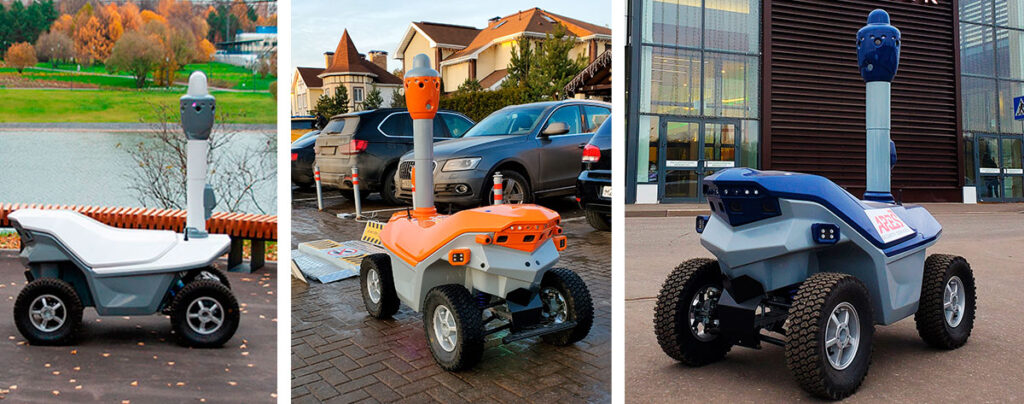 Autonomous patrol robots with facial recognition Human identification ...