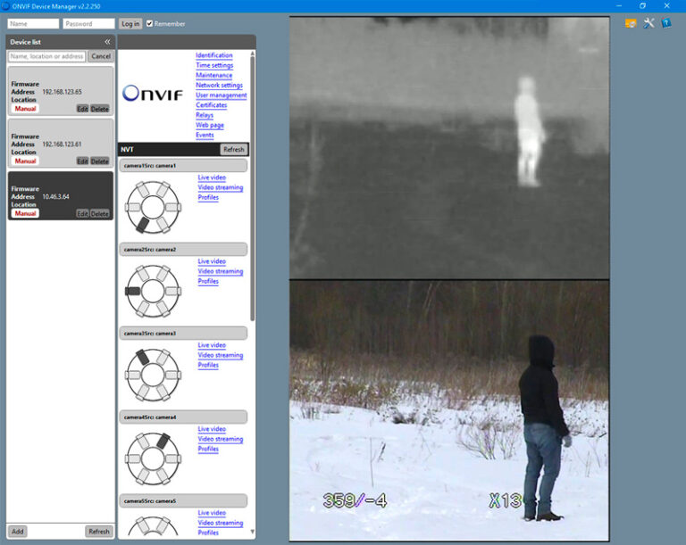 Security robot with Thermal imaging CCTV surveillance camera and human ...